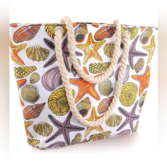 estrella essentials | Bags | Nwt Large Starfishseashell Waterproof ...